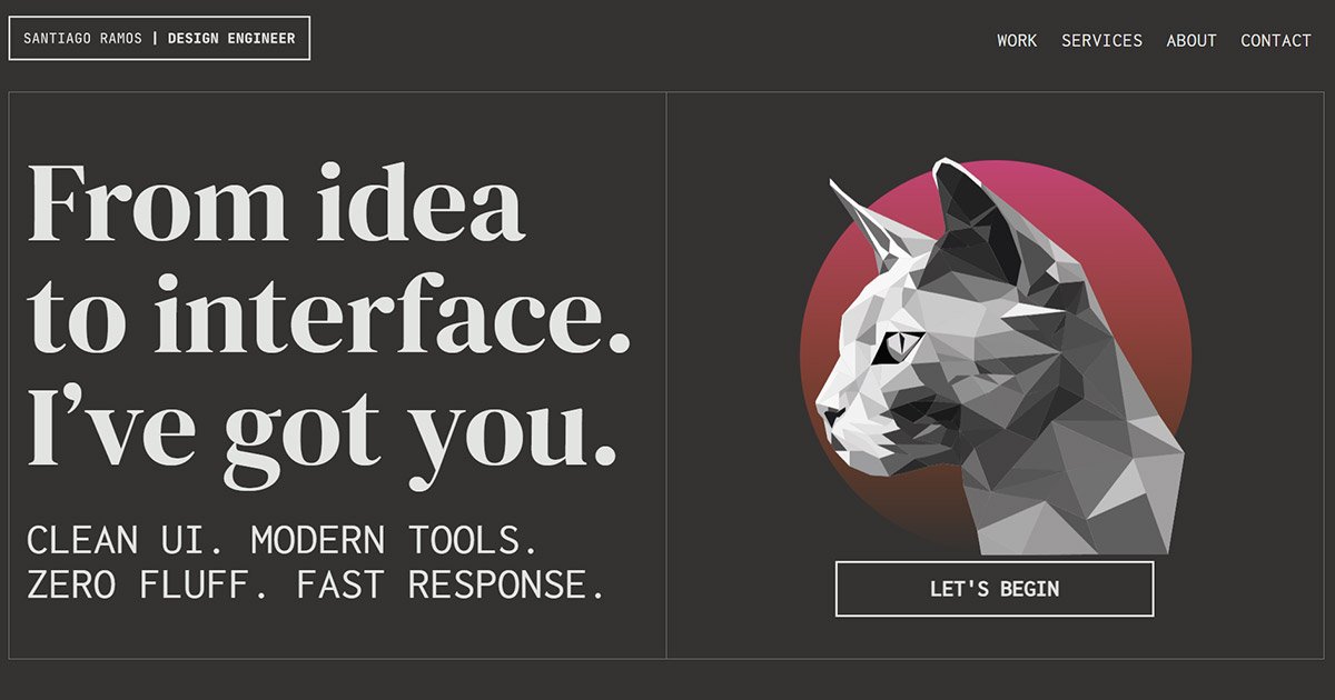 Santiago Ramos - Product Designer & Low Code Developer